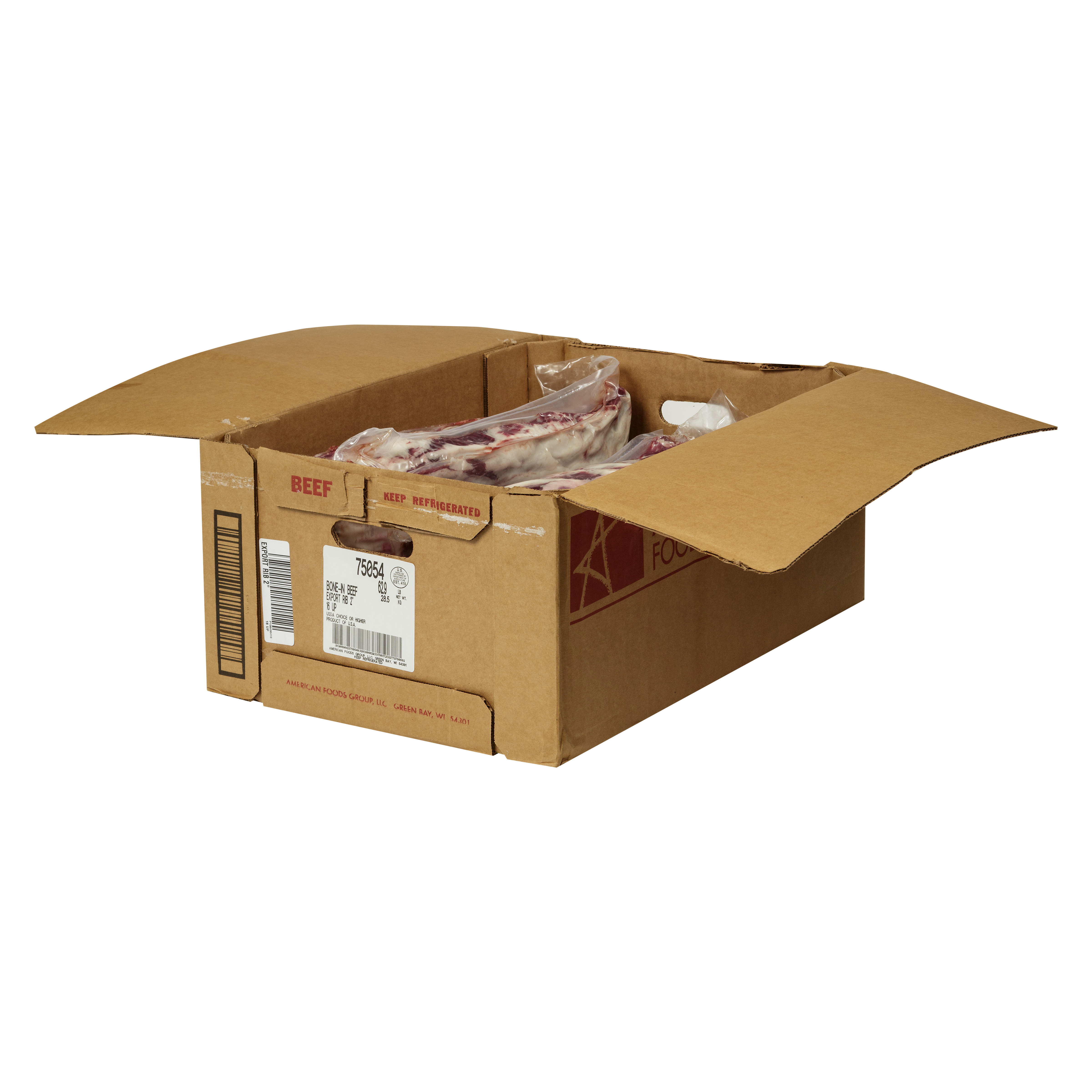 Export Rib 2" 16/Up Choice